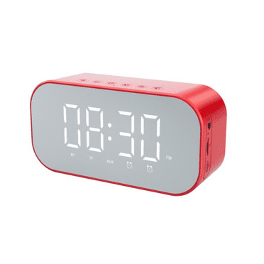 Alarm Clock, Radio, Bluetooth Wireless Speaker - Nightstand Large ...