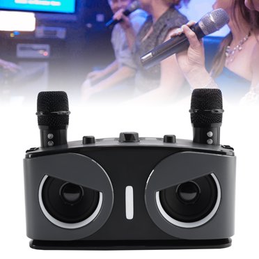 MOYLEAF Karaoke Machine Bluetooth Karaoke Speaker for Adults & Kids ...