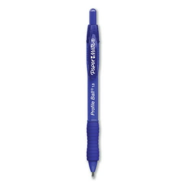 Paper Mate Profile Retractable Ballpoint Pens, 1.4 mm Bold Point, Black ...