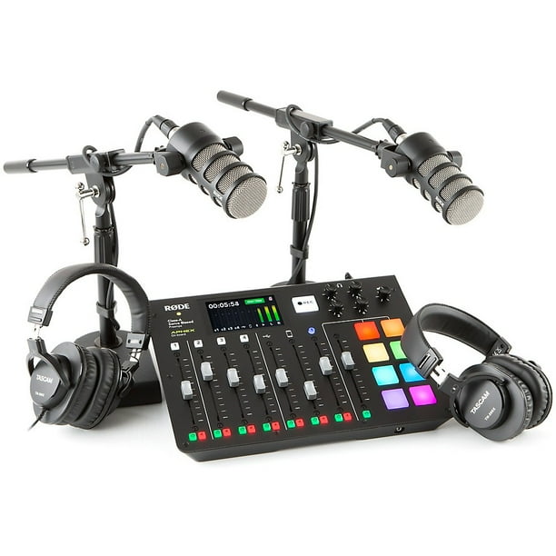Rode RODEcaster Pro Dual PodMic Dual Podcasting Bundle - Walmart.com