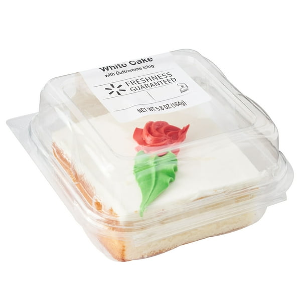 Freshness Guaranteed White Cake Square, 5.8oz - Walmart.com