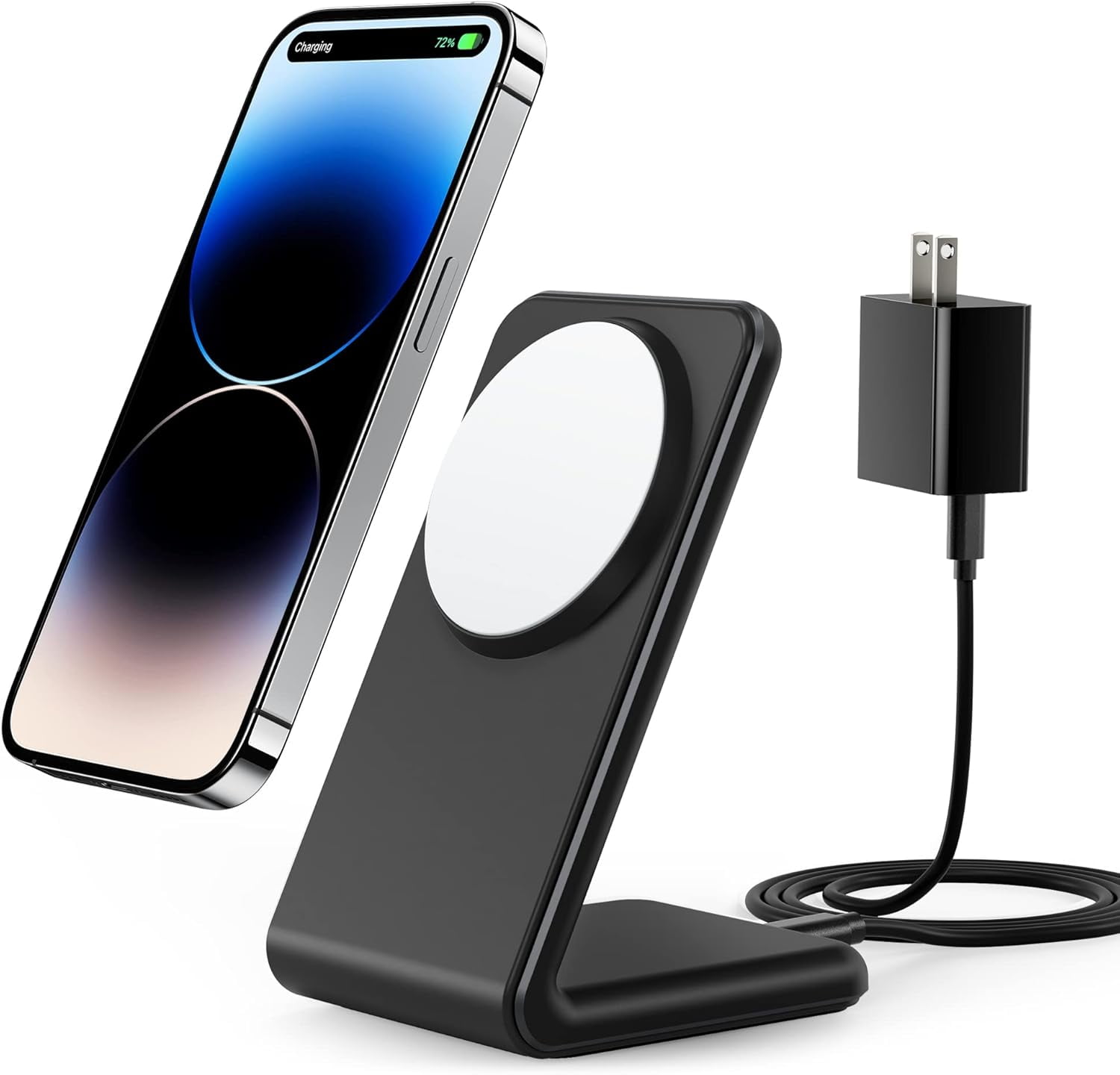 SHIBA-Magnetic Wireless Charger, Compatible with MagSafe Charger, Fast ...
