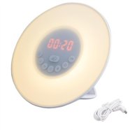 Lumie Bodyclock Glow 150 LED Wake-up Light Sunrise Alarm Clock, Sunset ...