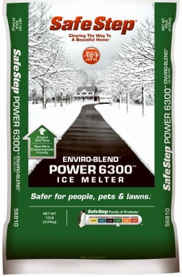 Safe Step Power 6300 Enviro Blend 10 LB Premium Ice Melter Melts Effec ...