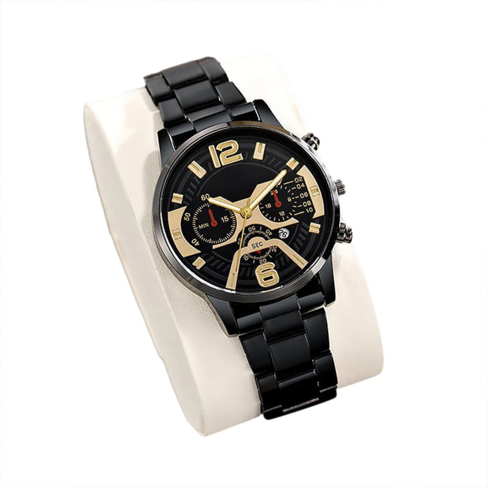 Men's Luxury Stainless Steel Watch Wrist Watch Unique Luxury Metal Band ...