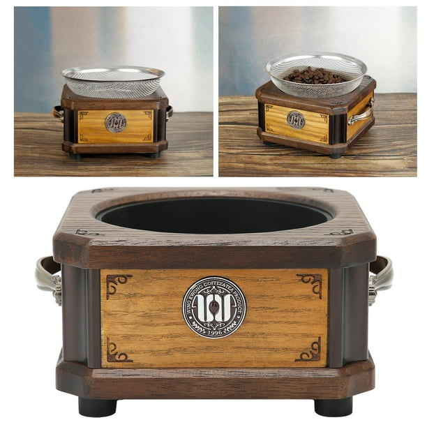 ANGGREK Coffee Bean Cooler Vintage Wooden Electric Beans Cooling ...