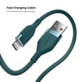 Liquipel Powertek Premium Braided USB-A to Lightning Cable - Blue ...