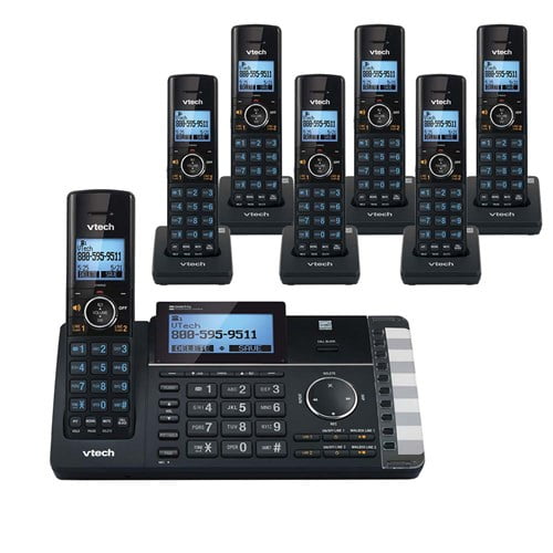 Buy VTech DS6251 Cordless Phone plus 6 DS6250 Accessory Handset ...
