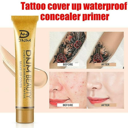 Tattoo Cover Up Makeup Skin Scar Birthmark Waterproof Concealer Primer ...