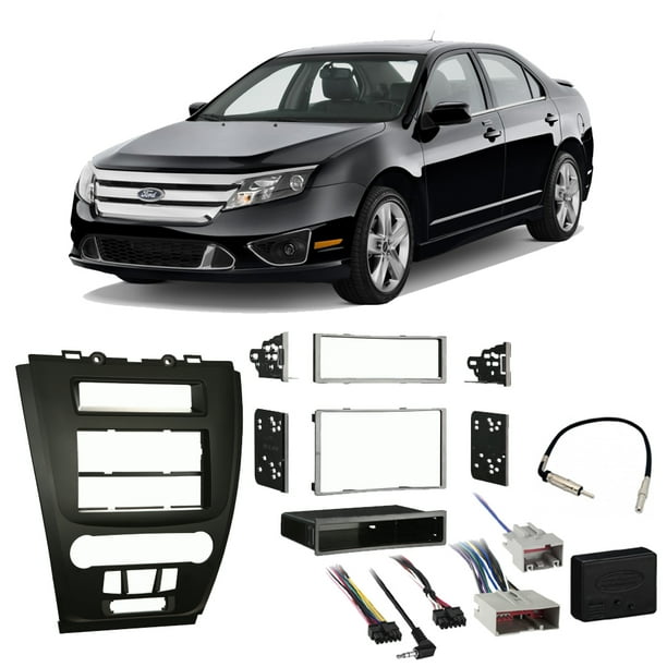 Ford Fusion 2010-2012 Single or Double DIN Stereo Radio Install Dash ...