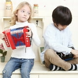 Dcenta Mini Accordion Toy with 10 Keys, Suitable for Kids, Toddlers ...
