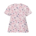 Binienty Scrubs for Women, Soft V-Neck Scrub Tops, Comfortable Stretchy ...