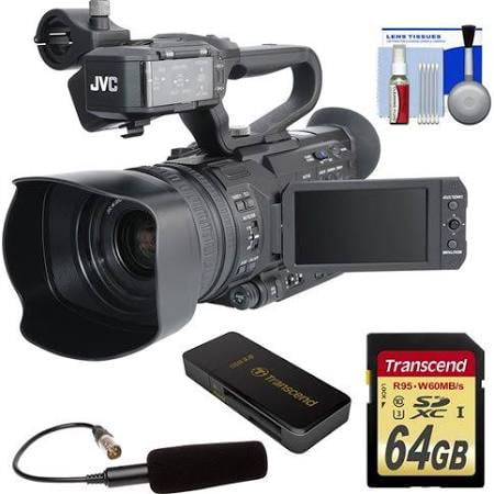 JVC GY-HM200U/250 Ultra 4K HD 4KCAM Professional Camcorder & Top Handle ...
