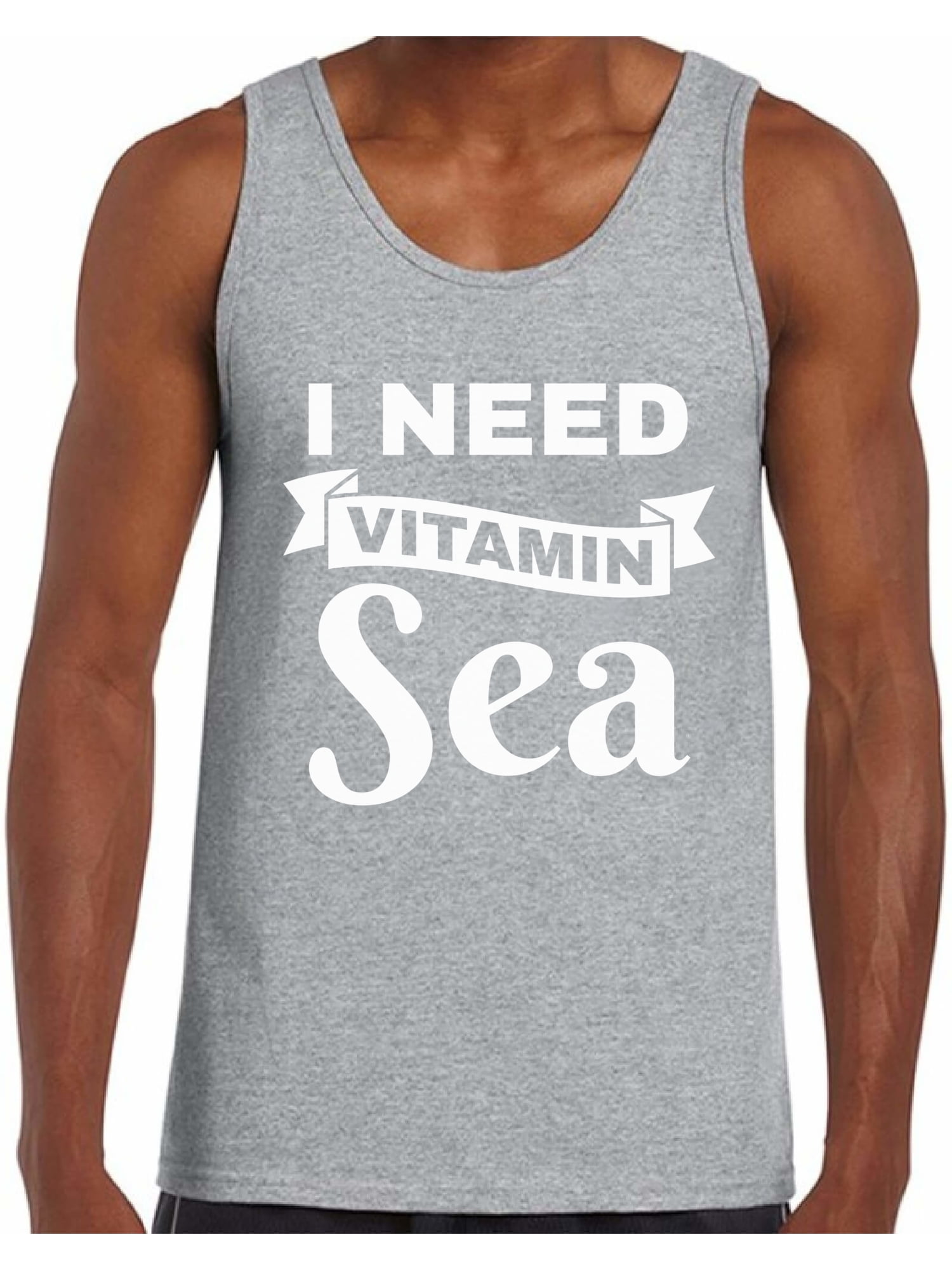 Awkward Styles I Need Vitamin Sea Tank Top Vacation Shirts for Men ...