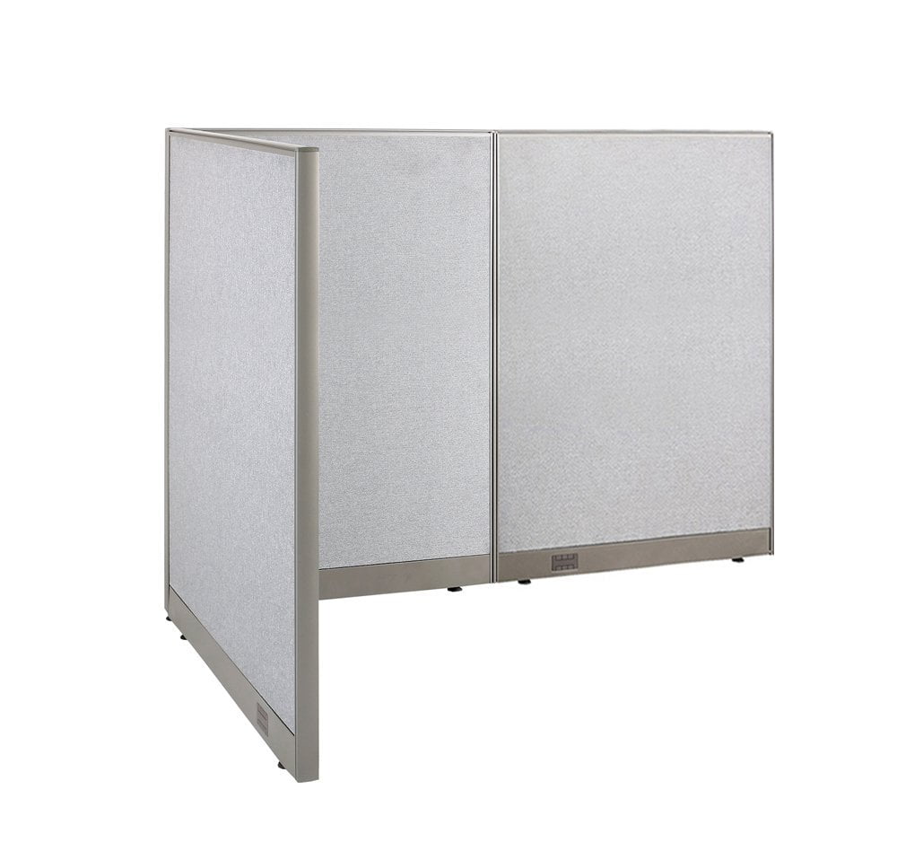 GOF L-Shaped Freestanding Office Partition 48D x 72W x 60H / Office ...