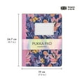 Pukka Pad Bloom Composition Notebooks 7.5" x 9.7" College Ruled 70 ...