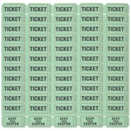 400 Double Stub Raffle Tickets Red/Blue - Keep This Coupon for Carnival ...