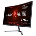 "Acer 27"" Nitro 1500R Curved Computer Screen, WQHD, 170Hz, 1ms, Black ...