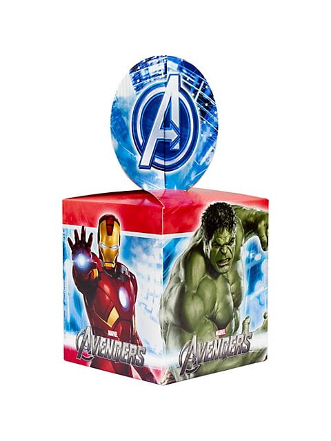 Avengers Favor Boxes (4ct) - Walmart.com