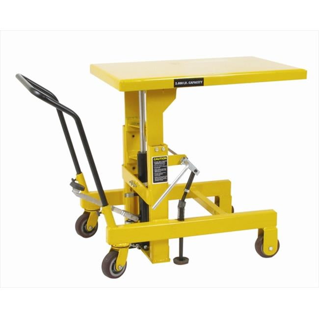 Wesco 273265 Hydraulic Die Lift Table 2000 Lb - 36 in. Raised Height ...