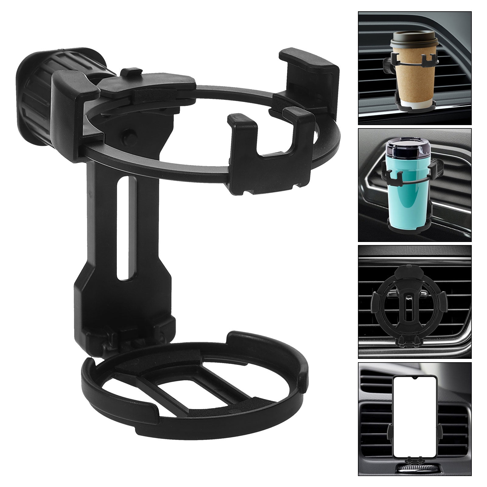 Click here for Runrotoo Air Vent Cup Holder Black Abs For Drivers... prices