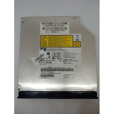 HP CD / DVD RW DL Optical Drive Sourced from Working Laptop 416186-TC1 ...