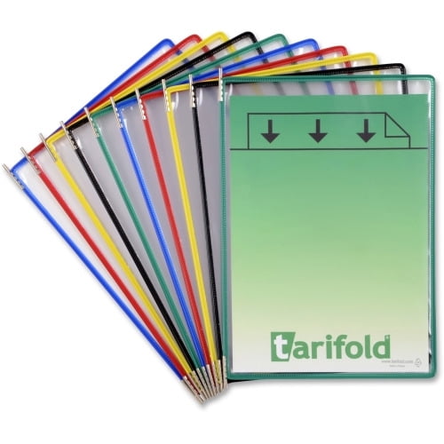 Tarifold Pivoting Pockets for Wall or Desk Systems Support Letter 8.50 ...