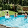 Summer Waves Water Polo Sports Set for Metal Frame Pools, Includes Goal ...