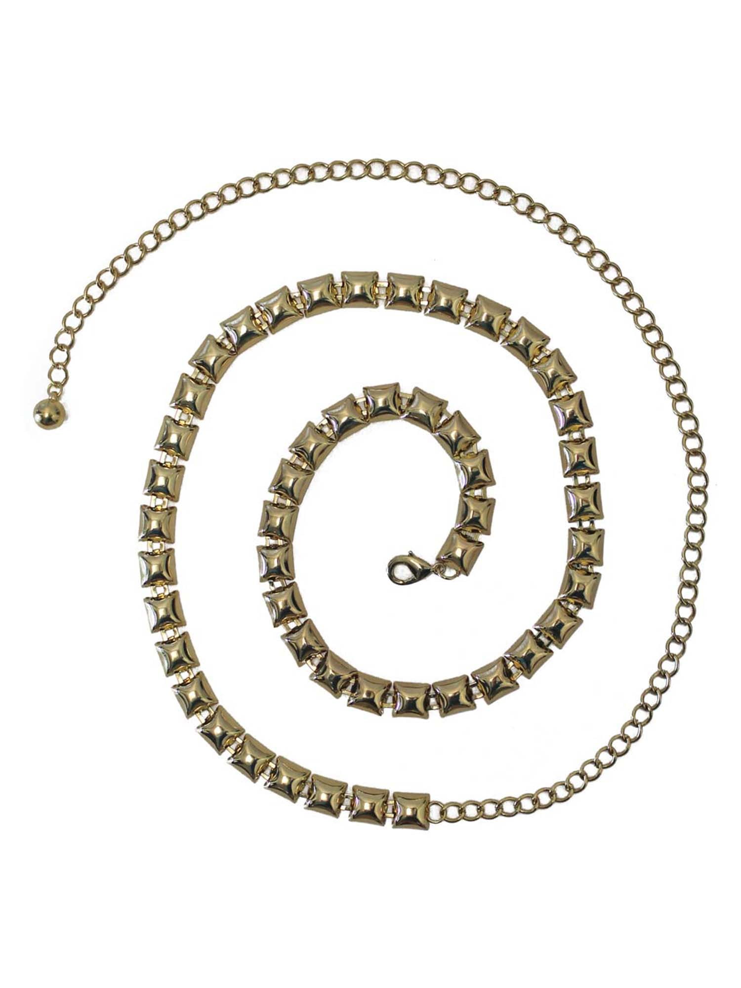 Single Strand Gold Chain Link Body Jewelry Belt - Walmart.com