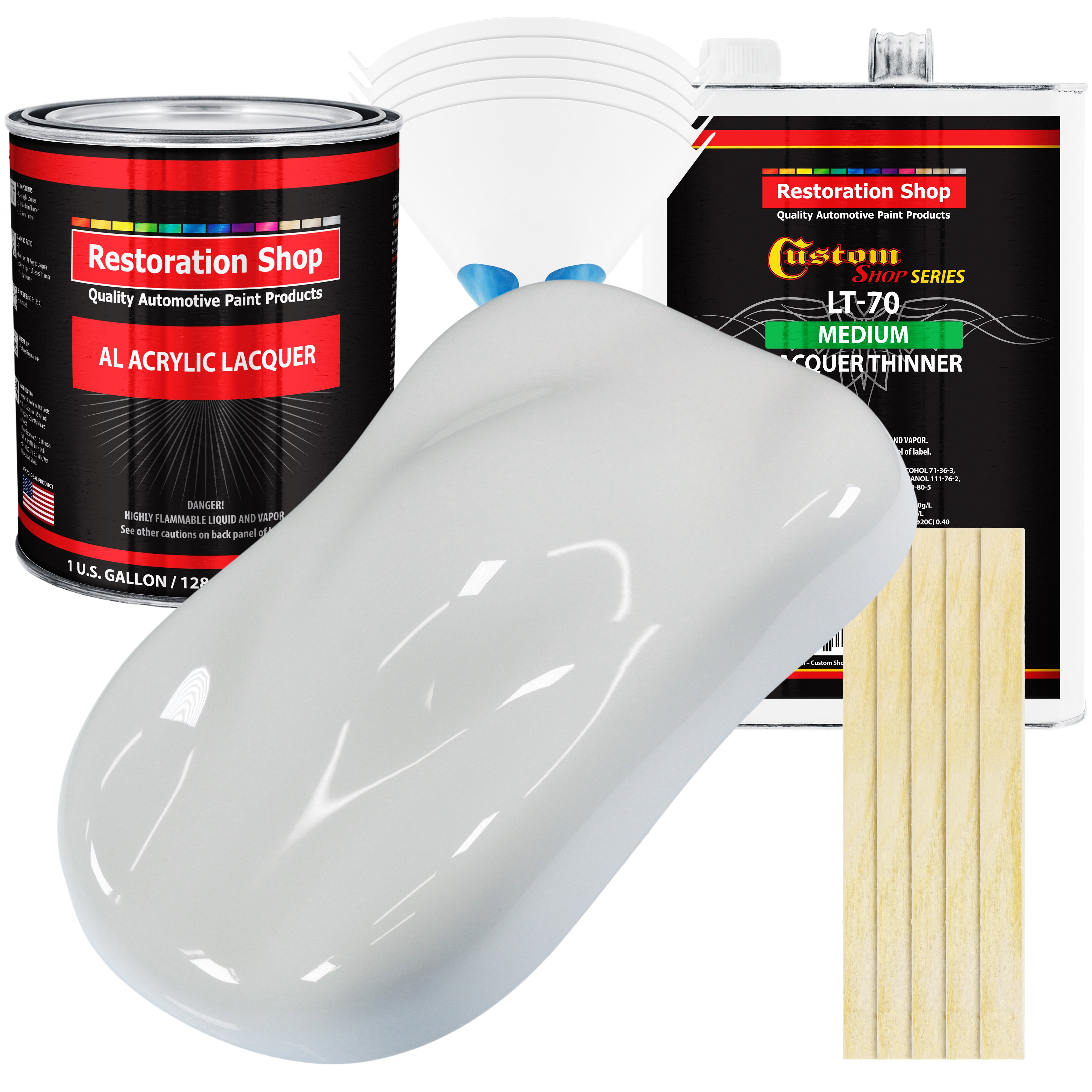 Restoration Shop - Championship White Acrylic Lacquer Auto Paint ...