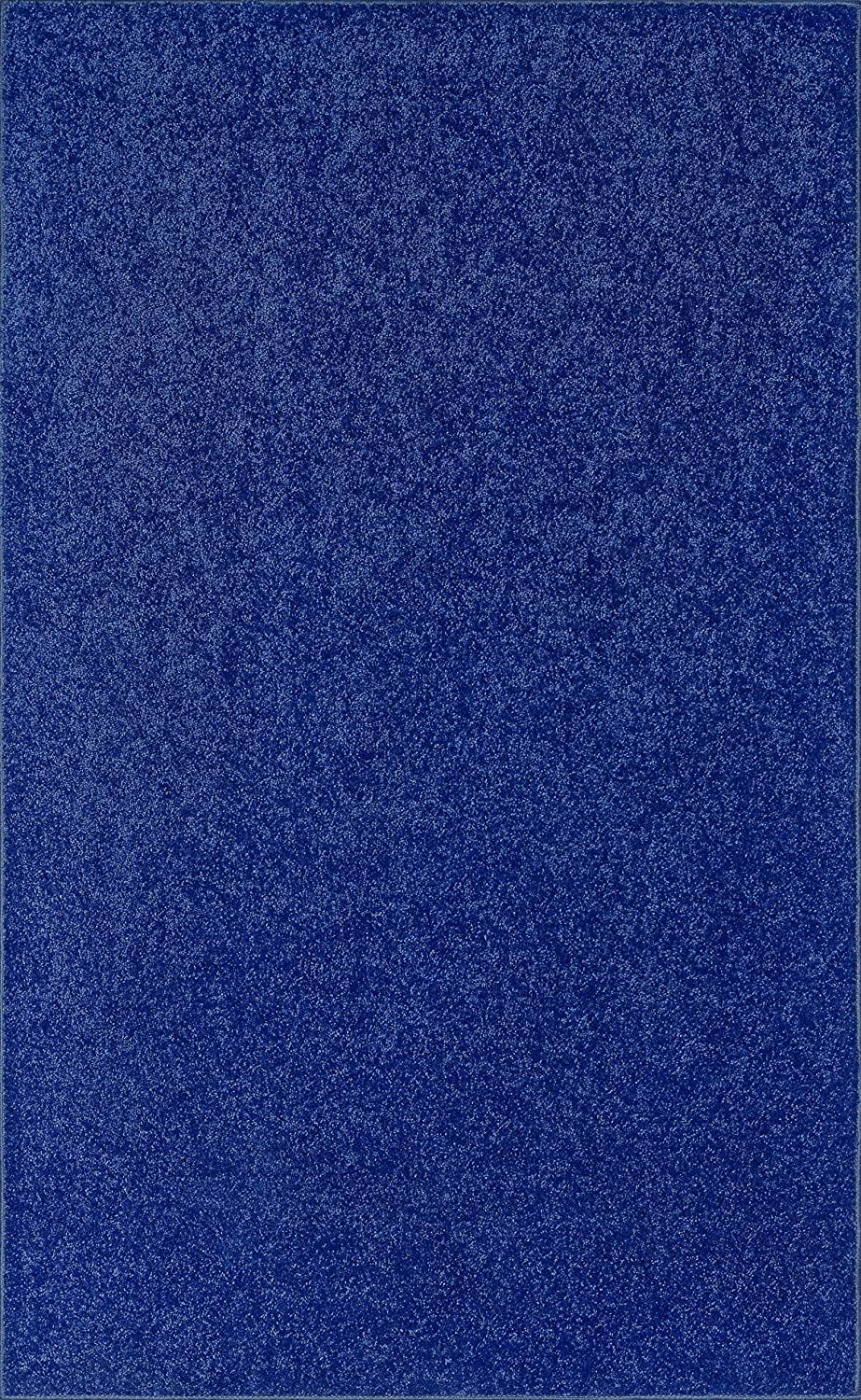 Ambiant Color World Collection Kids Favorite Area Rugs Neon Blue - 2' x ...