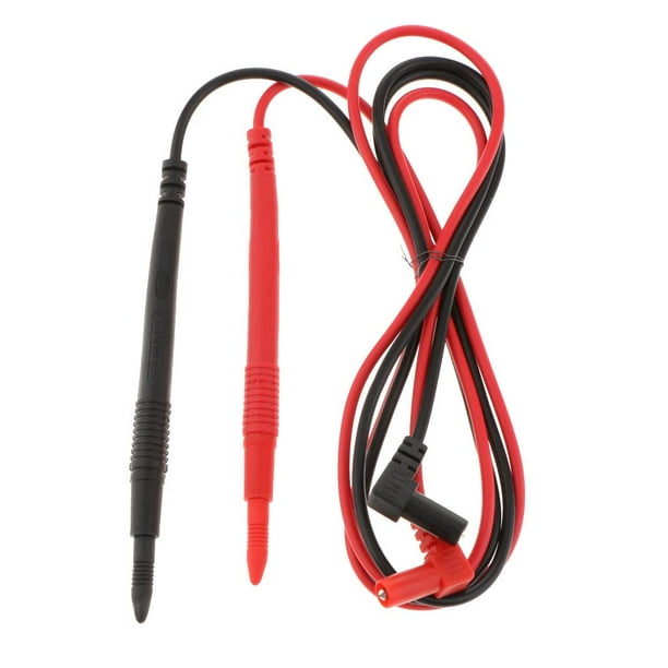Multímetro eléctrico súper 10 cables de sondas, multímetro de cable ...