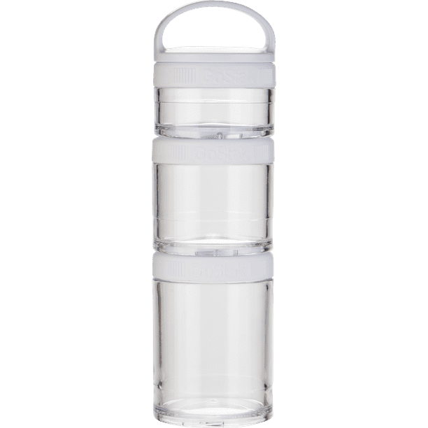 Whiskware GoStak Snacking Mini Containers Starter 3Pak White - Walmart.com