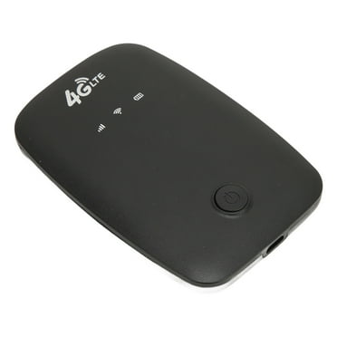 4G LTE WiFi Router, Portable Wireless Hotspot with SIM Card Slot for ...