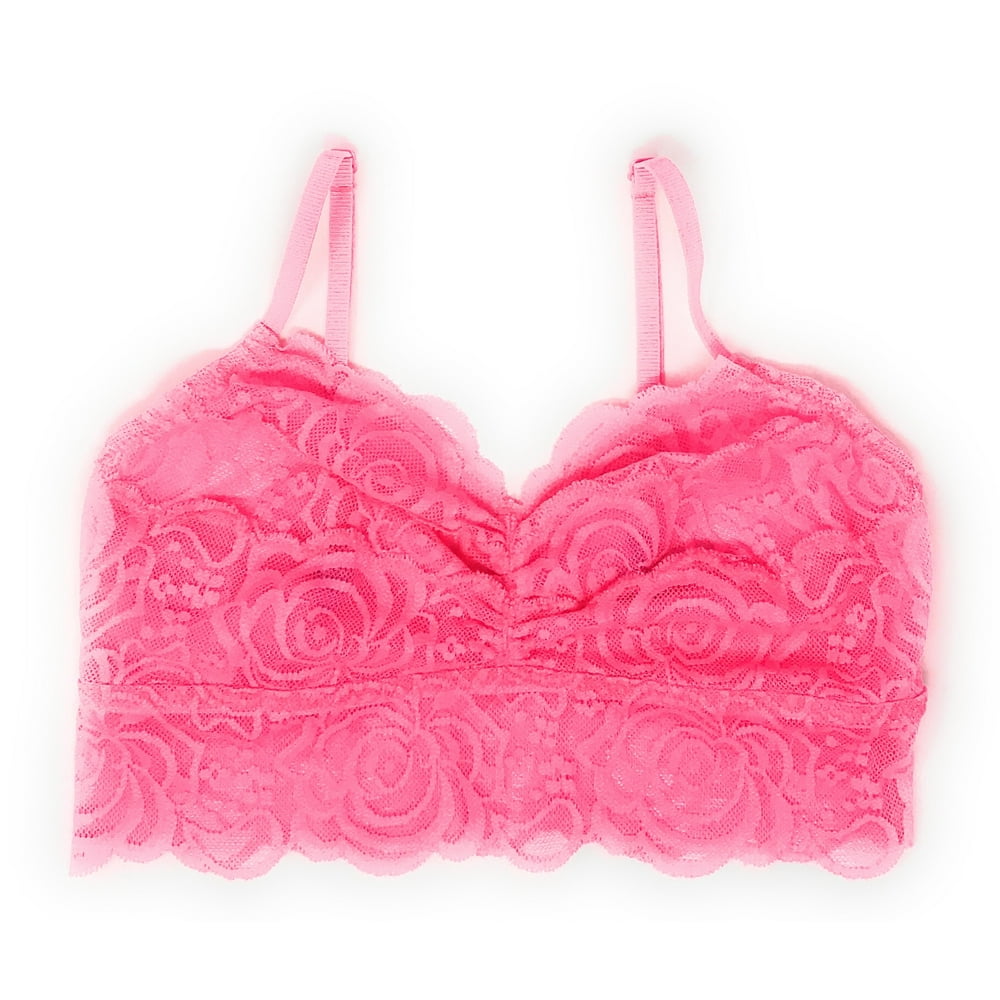 Victoria's Secret - Victoria's Secret PINK Lace Bralette - Walmart.com ...