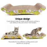 Prime Pets Reversible Cat Scratcher Board, Corrugated Cardboard, 16 ...