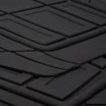 BDK TransTech Car Floor Mats, Trimmable Rubber Semi Custom Fit, Black ...