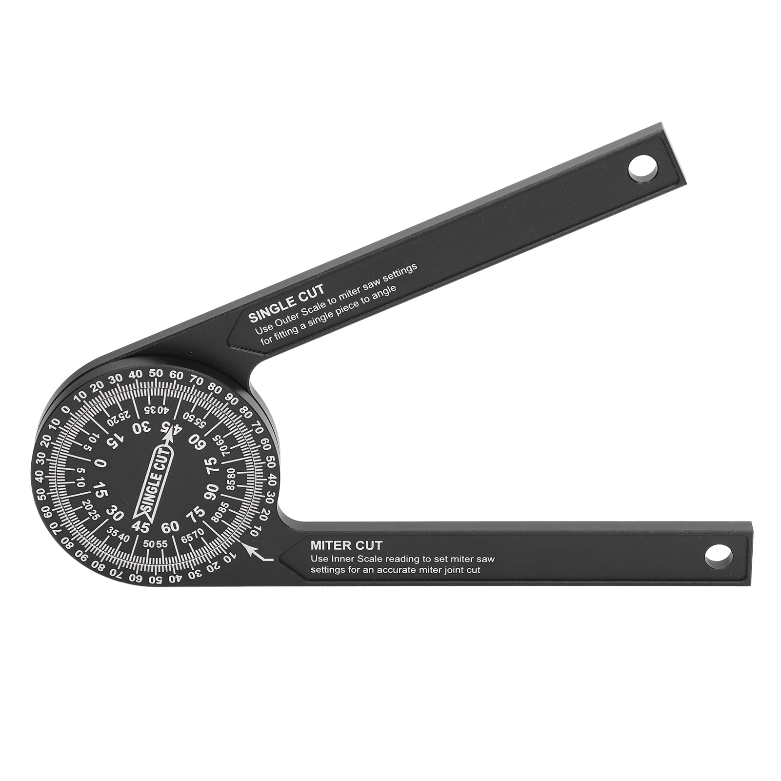 Miter Saw Protractor, Simple Operation Laser Engraved Scale Angle ...