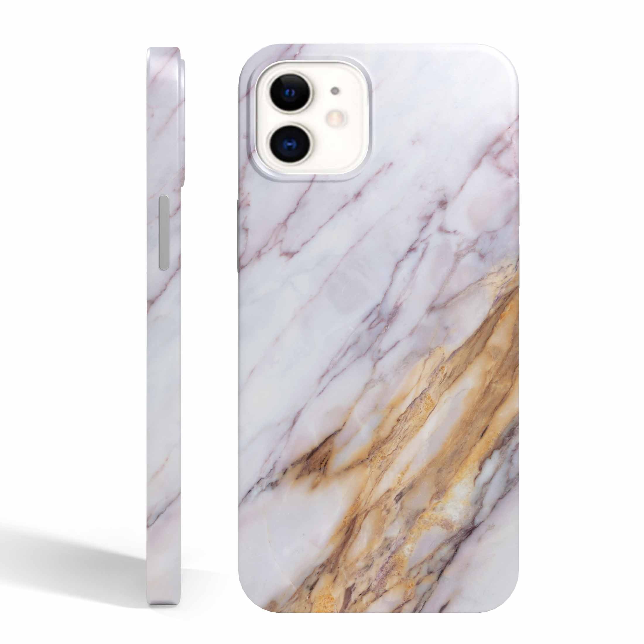 Tobelint Real Marble Texture Case for iPhone 11, Slim Full Protective ...