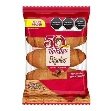 Pan dulce Bimbo Tía Rosa bigotes cajeta 80 g | Walmart en línea