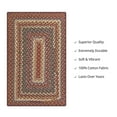 Homespice - Biscotti Brown Braided Rugs, a Luxury Country Style Braided ...