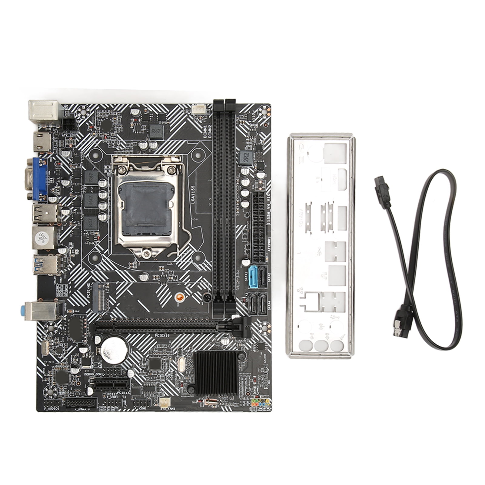 Placa base B75M Vh Gigabit LAN, placa base DDR3 LGA 1155, placa base ...