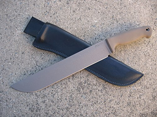 Scrap Yard Knife Company 1111 Knife Custom Molded Leather Sheath BLACK ...