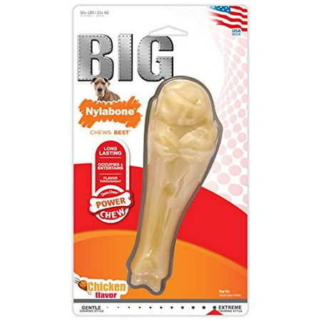 Nylabone Turkey Leg Power Chew Extra Durable Chew Toy for Big Dogs ...