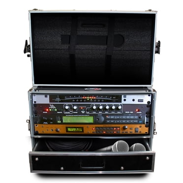 ProX T-4MRSS 4U Rack x 10U Top Mixer DJ Combo Flight Road Case ...