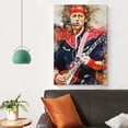 Affixzi Guitarist Print, Rock Music Wall Art Poster, Unframed Paper ...