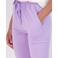 3-Pack: Women's Capri Silky Soft Open Bottom Sweatpants with Drawstring ...