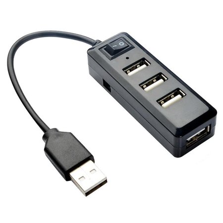 4 Ports USB 2.0 HUB Computer Multi USB Extension Adapter Laptop ...
