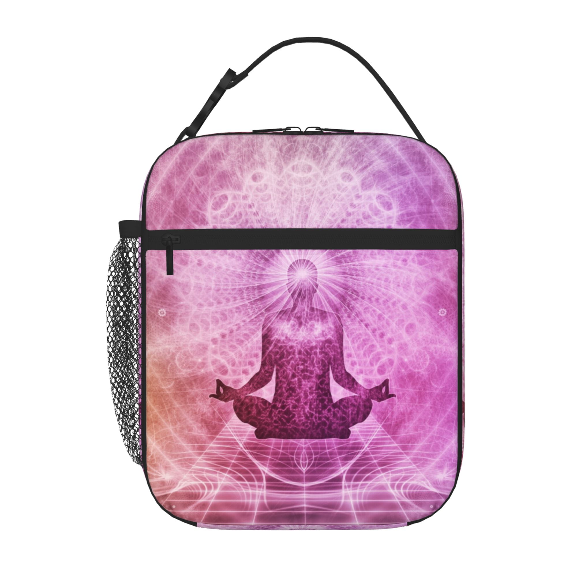 TEQUAN Portable Lunch Bag, Zen Meditation Chakra Mandala Pattern ...
