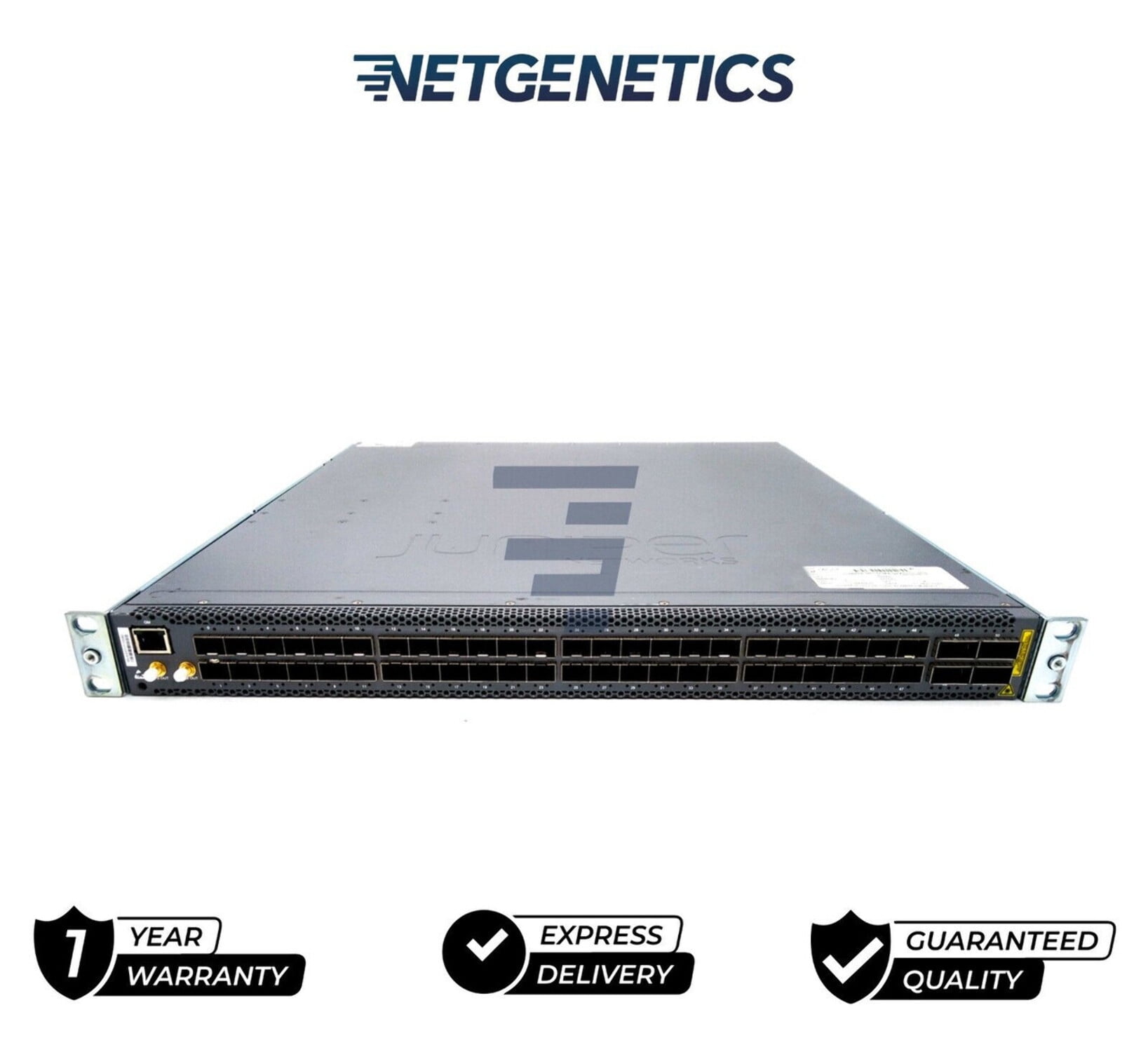 Juniper QFX5110-48S-AFO 48 SFP+ 4 QSFP28 2x JPSU-650W-AC-AFO Front to ...